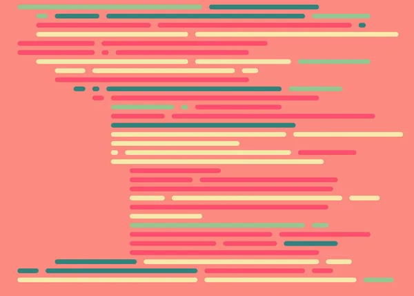 Code Screen Vector Illustration Flat Cartoon Coding Lines Simulation ...