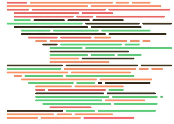 Abstract Code Screen Vector Illustration Flat Cartoon Coding Lines ...