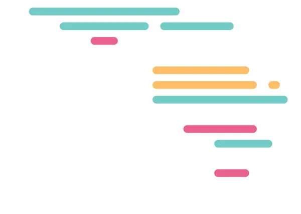 Code Screen Vector Illustration Flat Cartoon Coding Lines Simulation ...