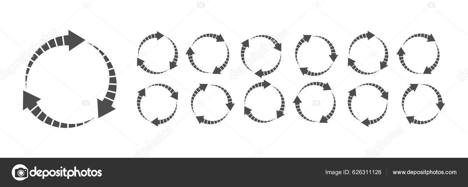 Circular Loading Buffering Icons Vector Video Ready Animation Gif All ... Circular Loading Buffering Icons Vector Video Ready Animation Gif All ...