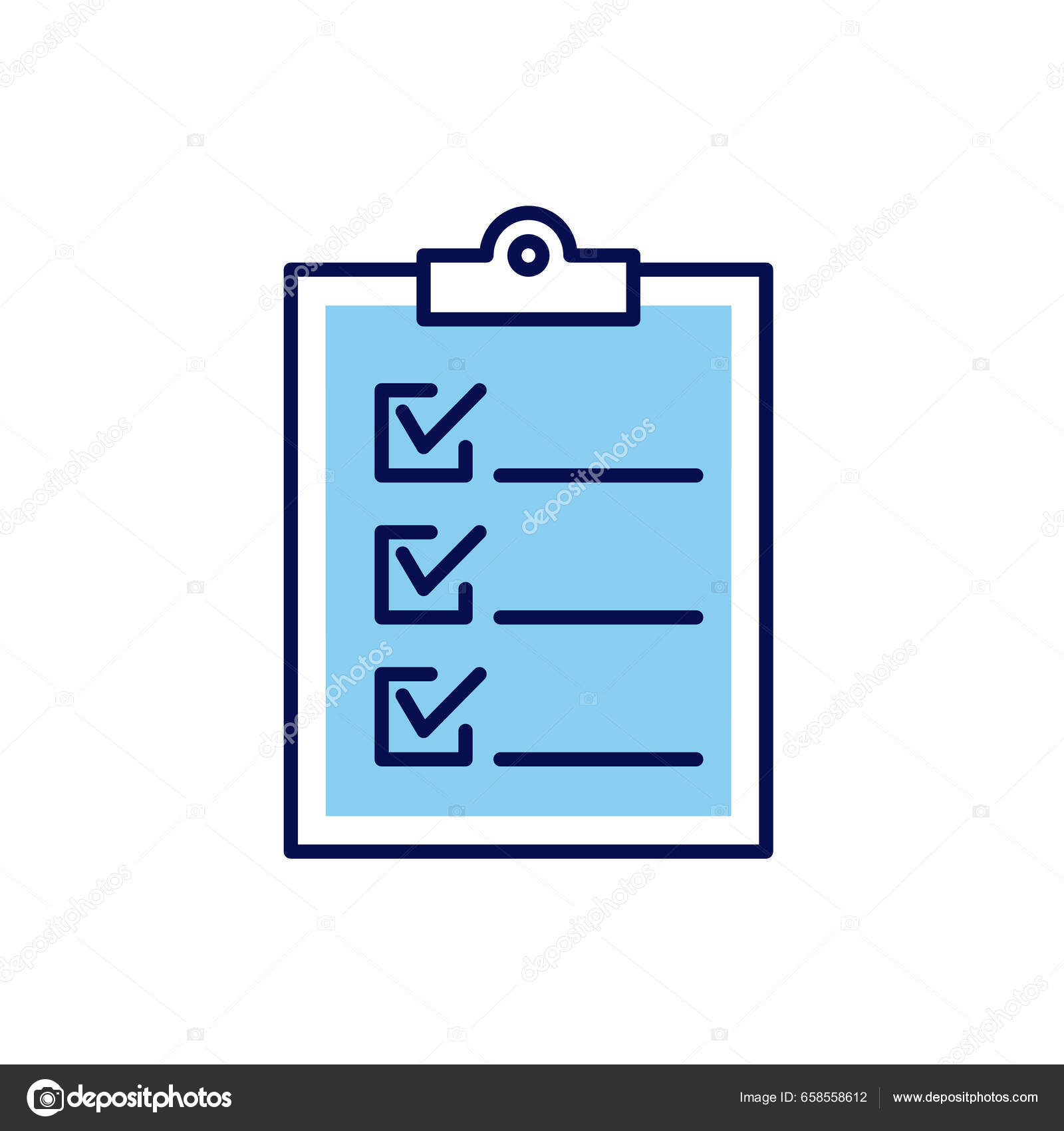 Clipboard Related Vector Line Icon Task Planning Linear Icon Checklist ...