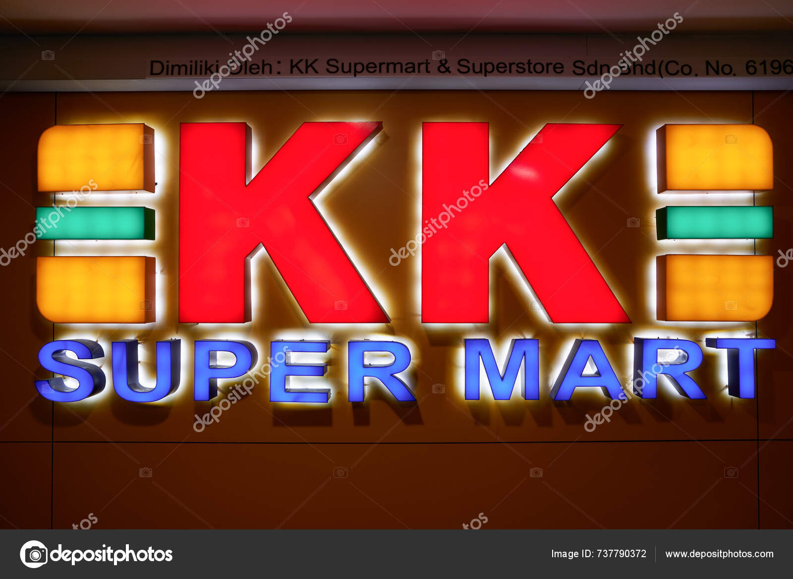 Kuala Lumpur Malaysia Circa March 2023 Super Mart Sign Seen — Stock ...