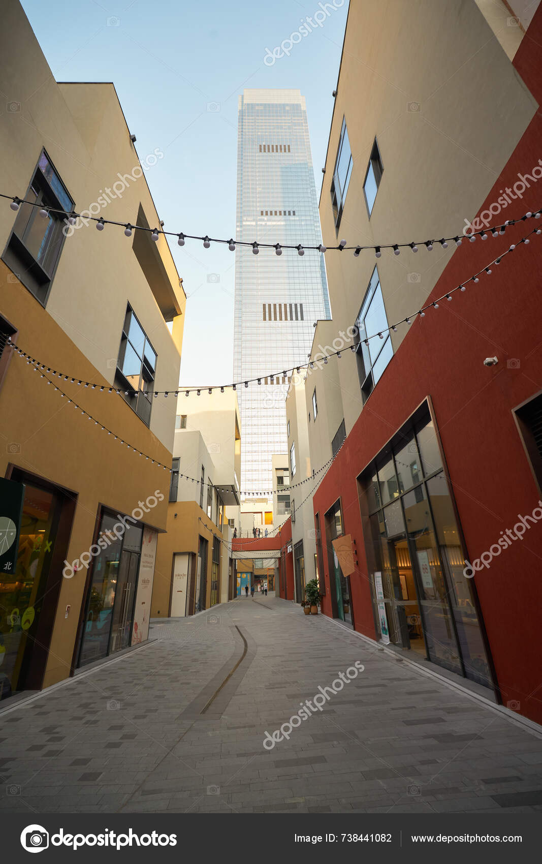 Shenzhen China November 2019 Inner Street View Shum Yip Upperhills ...