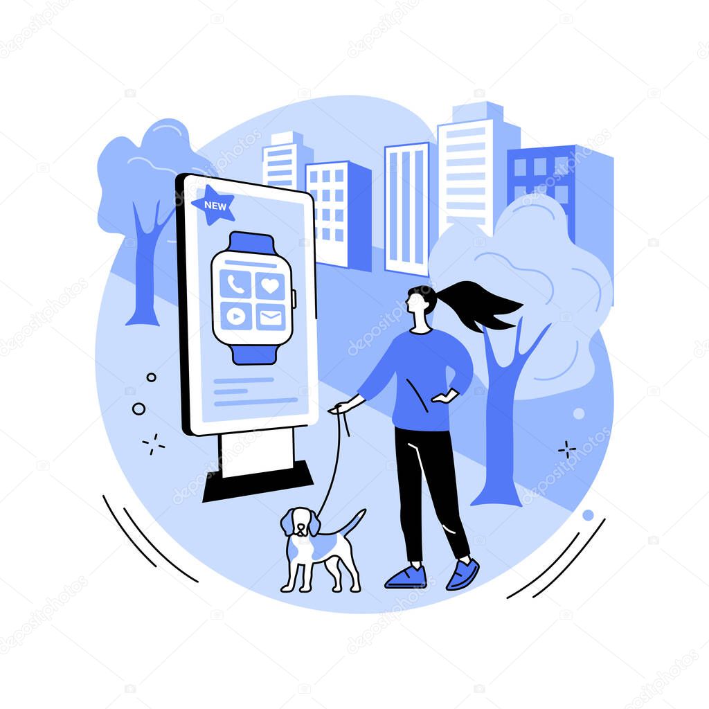 Lightbox publicidad ilustraciones vectoriales de dibujos animados ...