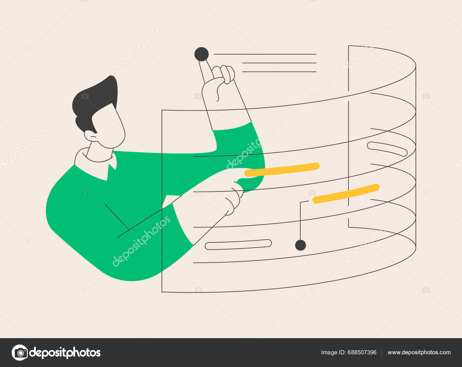 Project Management Abstract Concept Vector Illustration Business ...