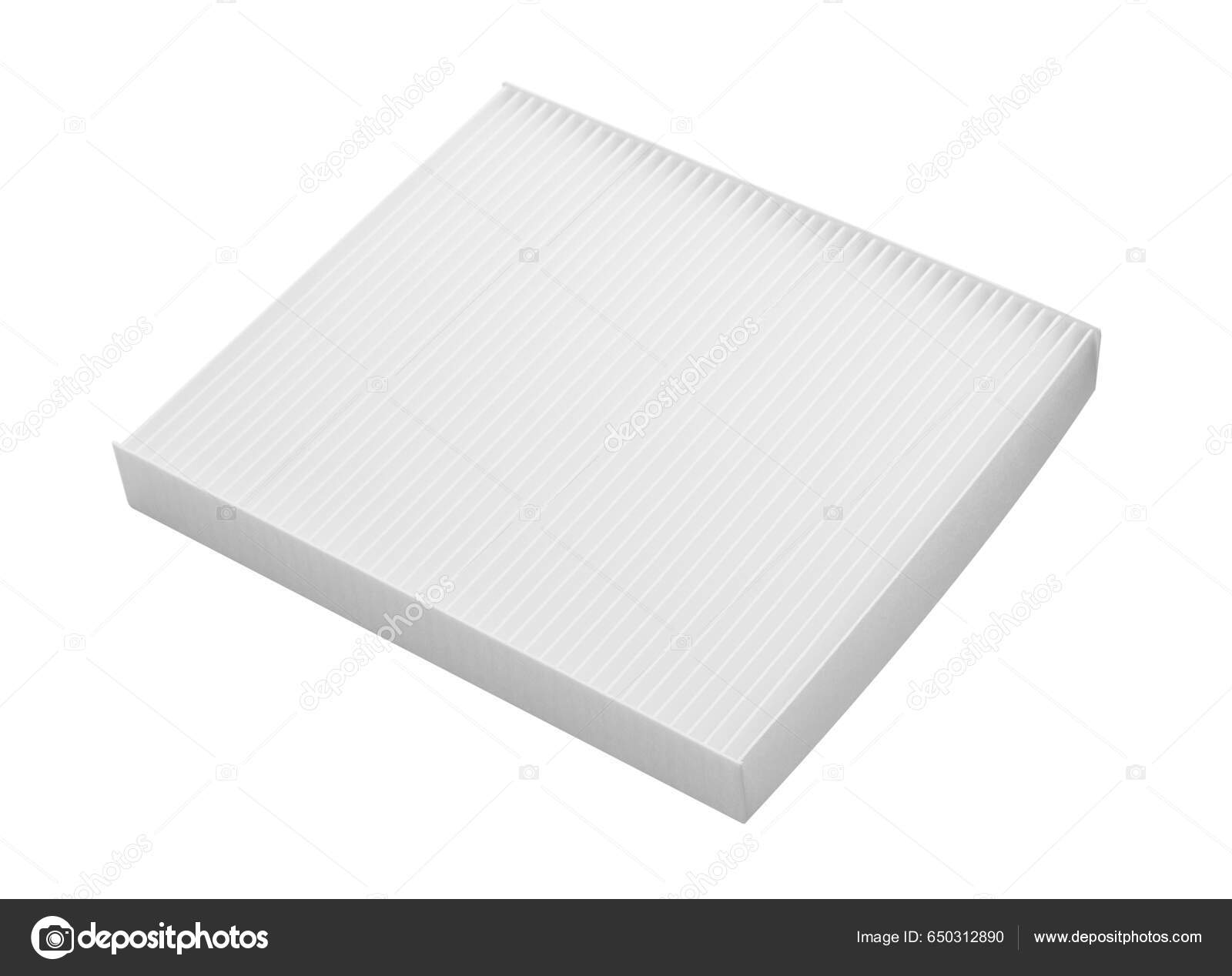 Car Air Filter Isolated White Background — Stock Photo © krasyuk #650312890