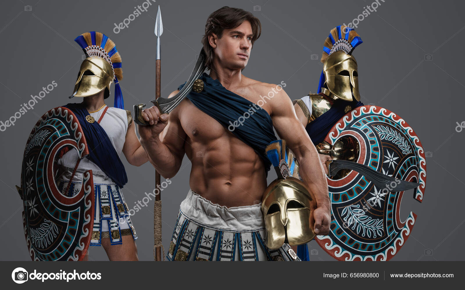 Ancient Greek Soldier Costume