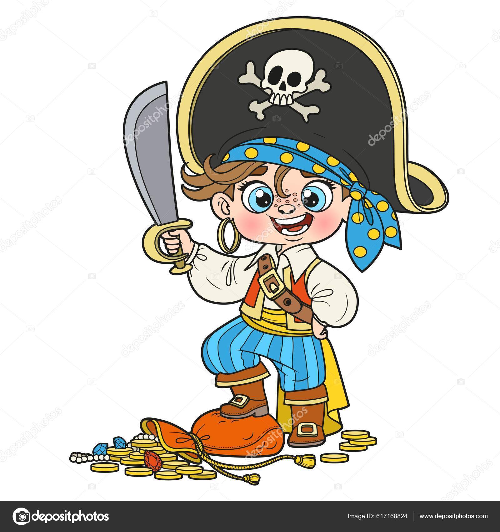 Cute Pirate Background