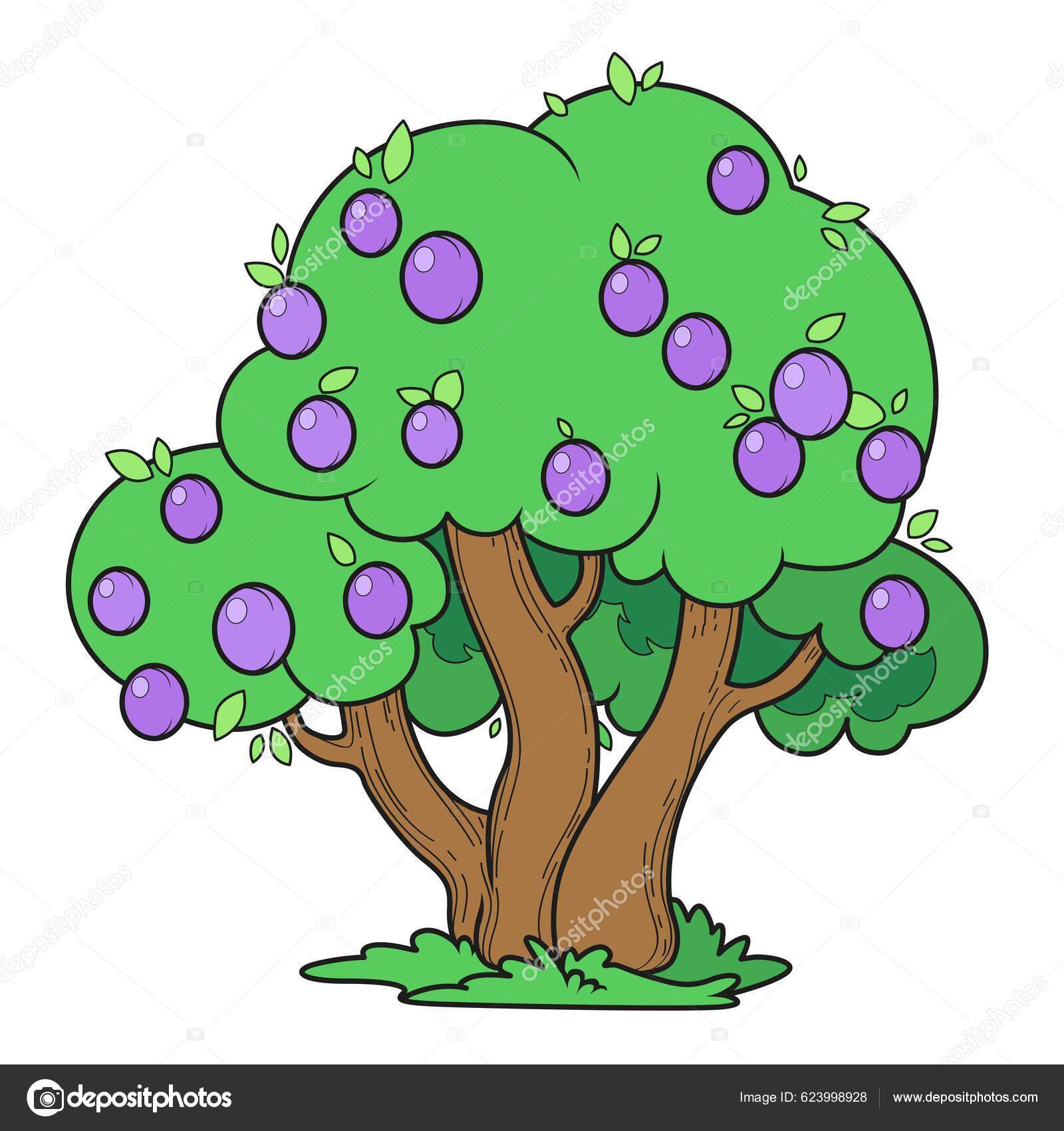 Plum Tree Clip Art