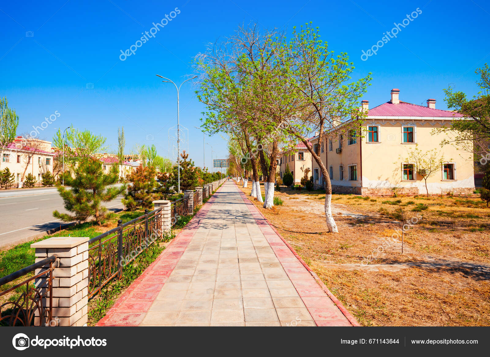 Residential Apartment Building Khwarizmi Biruni Street Urgench City ...