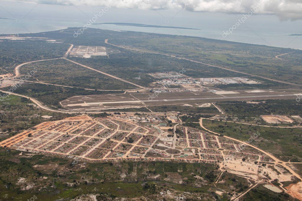 Provincia de Cabo Delgado en Mozambique, sitio de Afungi donde Total ...