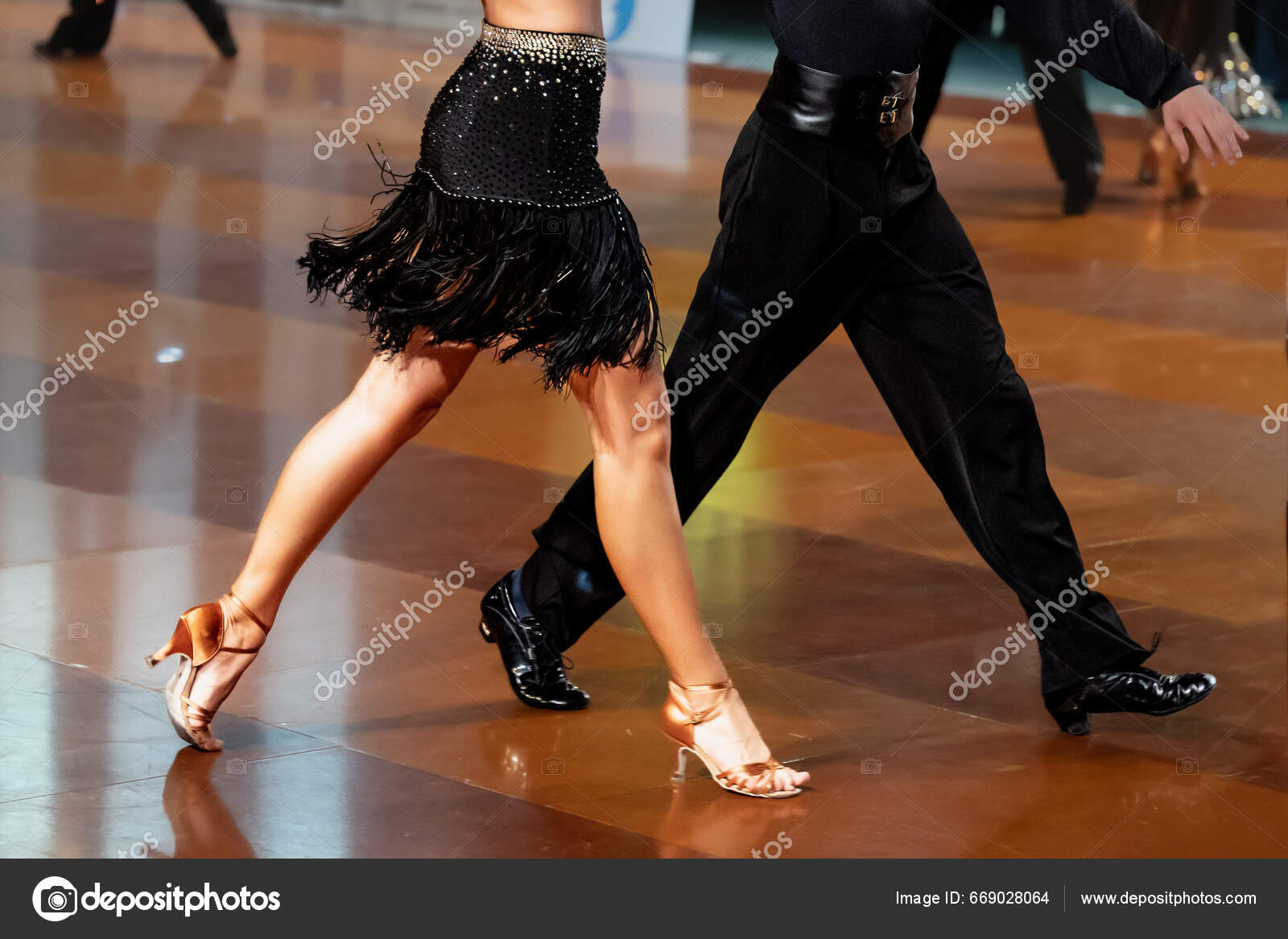 Couple Dance Latin Dance Legs Dancing Couple — Stock Editorial Photo ...