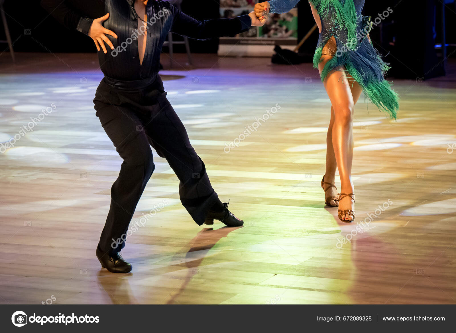 Ballroom Dancer Legs