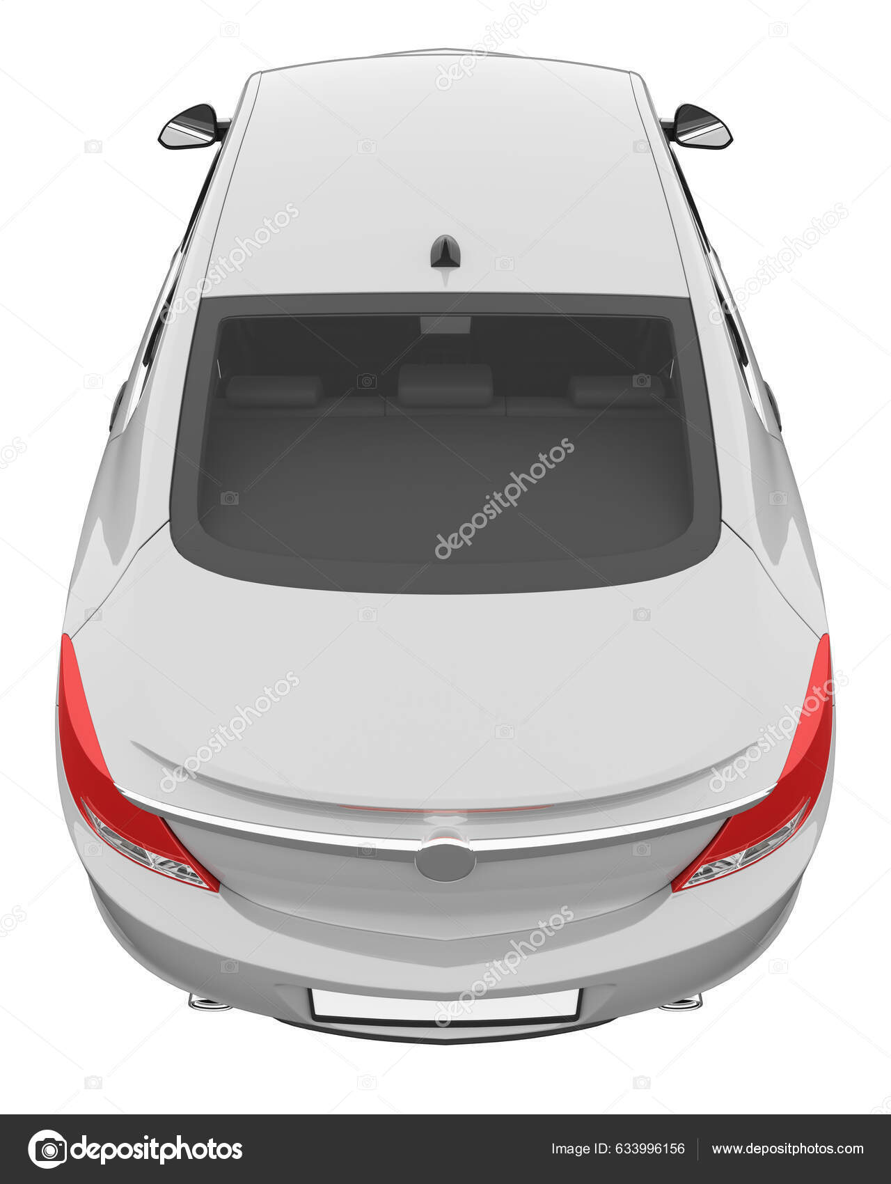 Car Isolated Transparent Glass Rendering: fotografía de stock © 3dvlaa ...