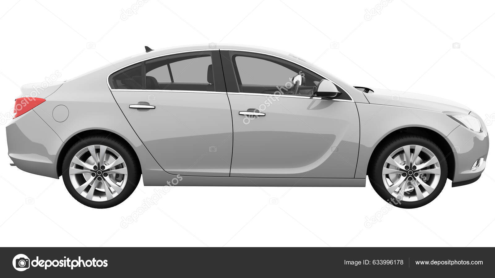 Car Isolated Transparent Glass Rendering: fotografía de stock © 3dvlaa ...