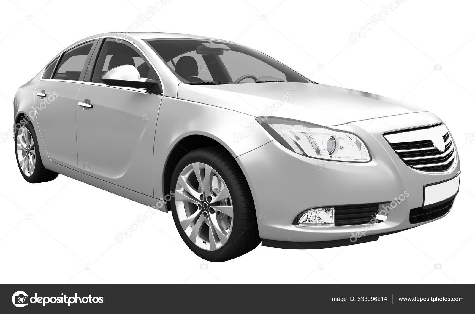 Car Isolated Transparent Glass Rendering: fotografía de stock © 3dvlaa ...