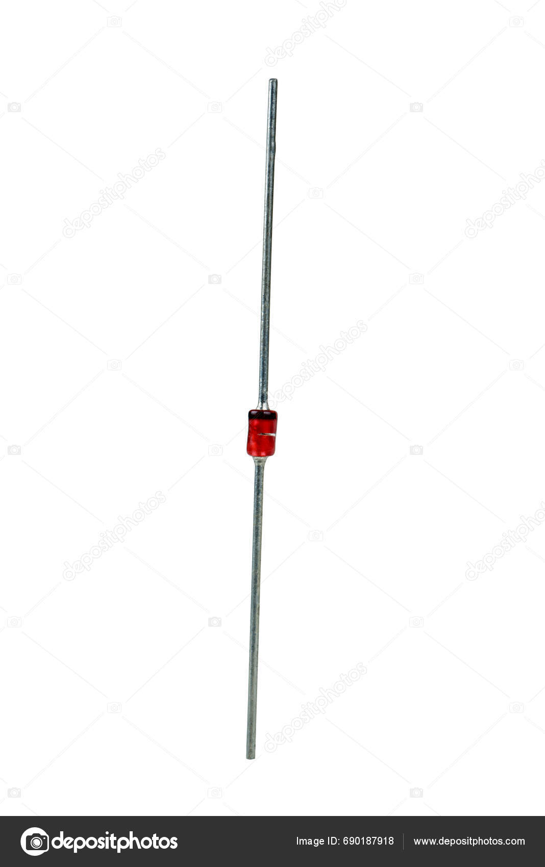 Diode Isolated White Background — Stock Photo © digitalr #690187918