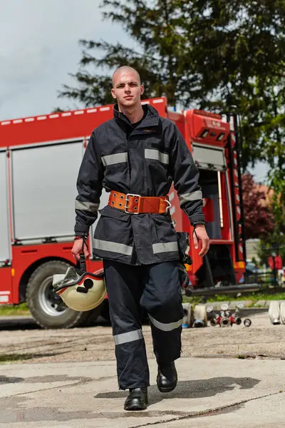Handsome firefighter Stock Photos, Royalty Free Handsome firefighter ...