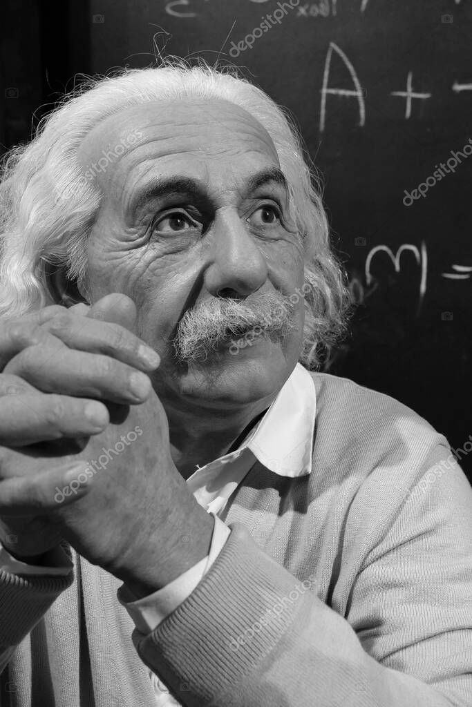 BUKOVEL, UCRANIA, 13 DE OCTUBRE DE 2022: Científico, físico teórico, premio Nobel, creador de la ...