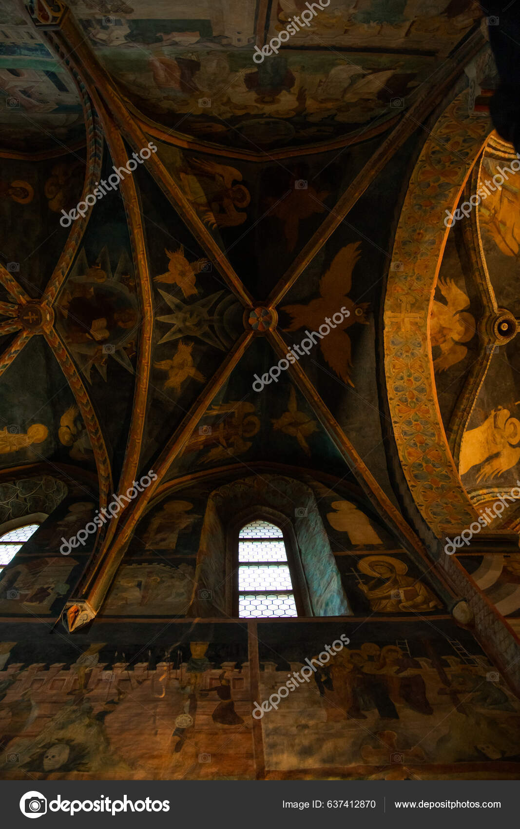 Holy Trinity Chapel Royal Castle Lublin Poland — Stock Editorial Photo ...