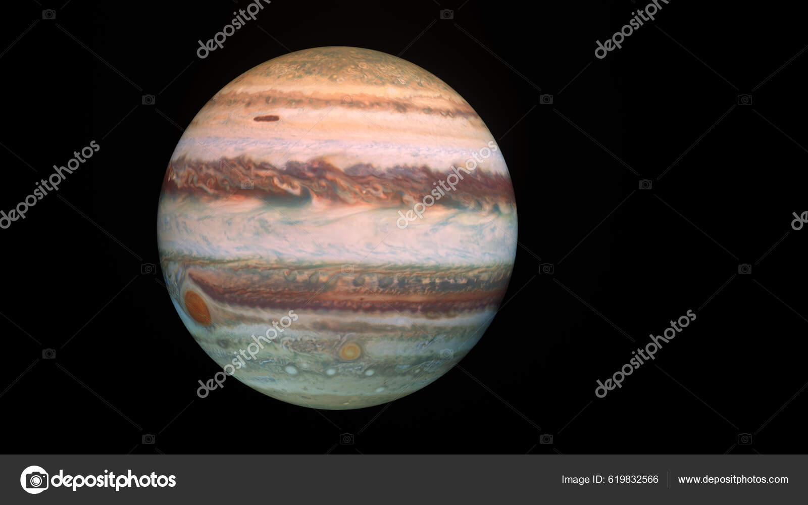 Jupiter Surface Features