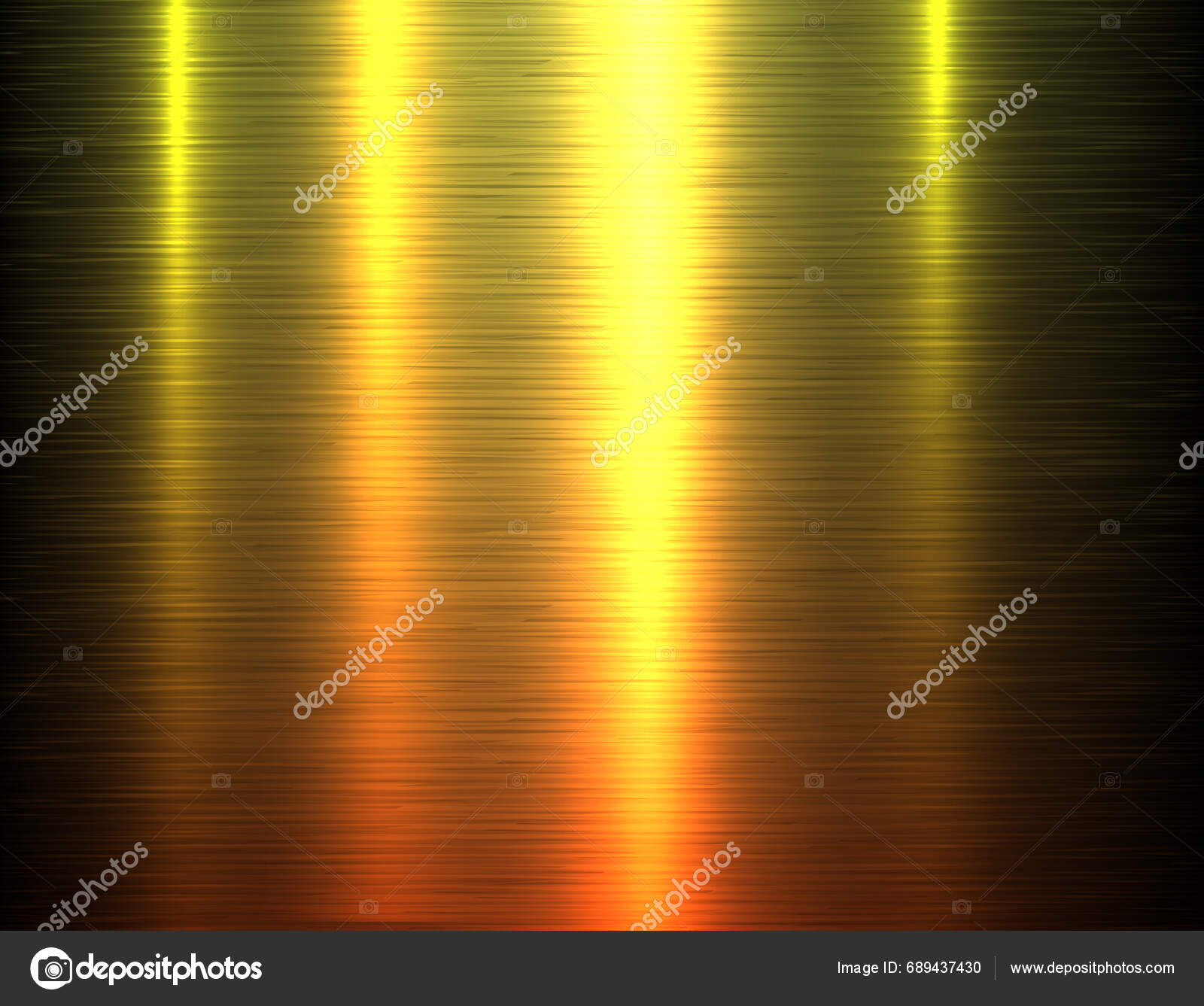 Gold Metallic Texture Brushed Metal Pattern Shiny Golden Industrial ...