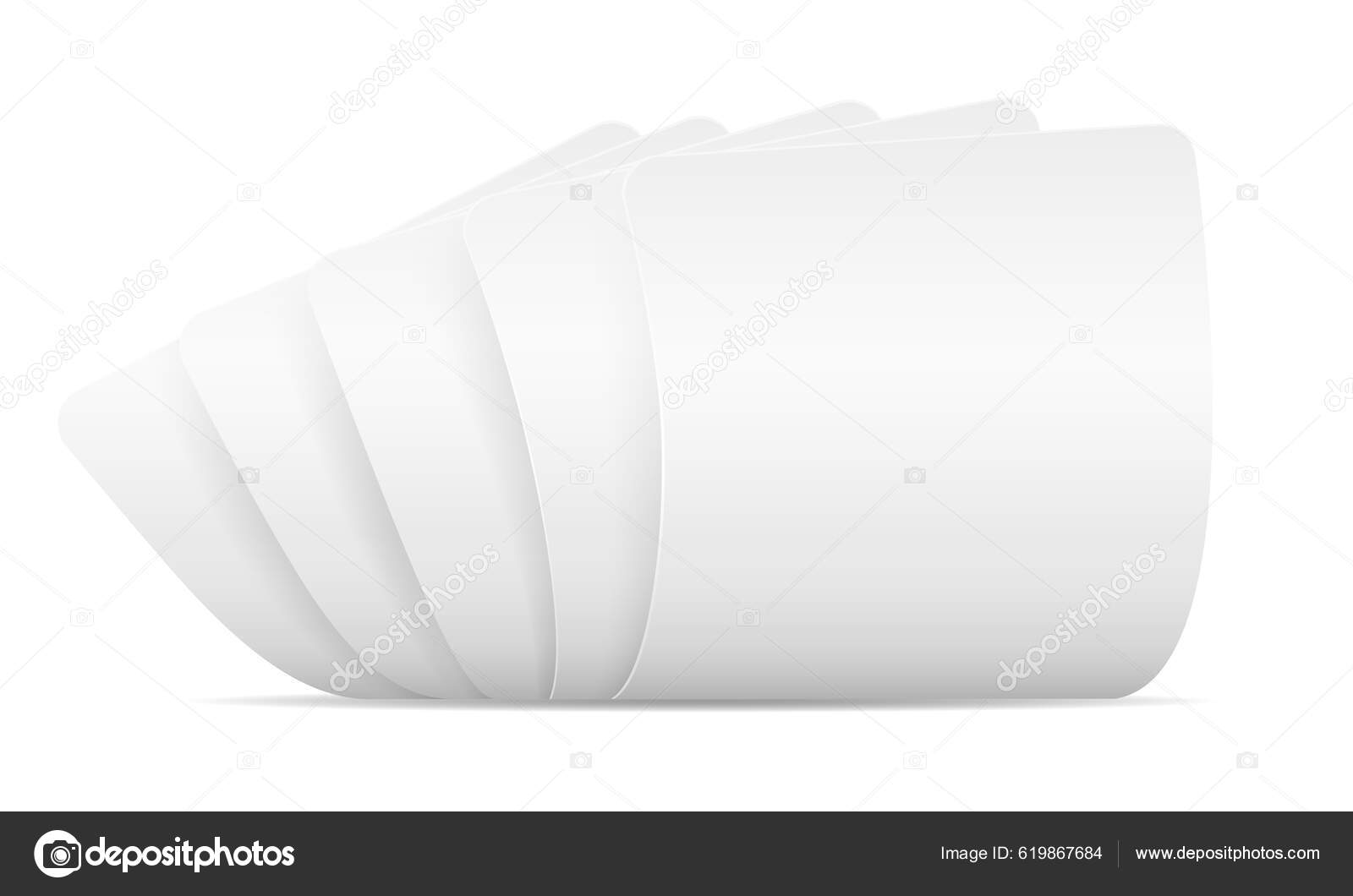 Casino Cards Gambling Vector Illustration Isolated White Background ...