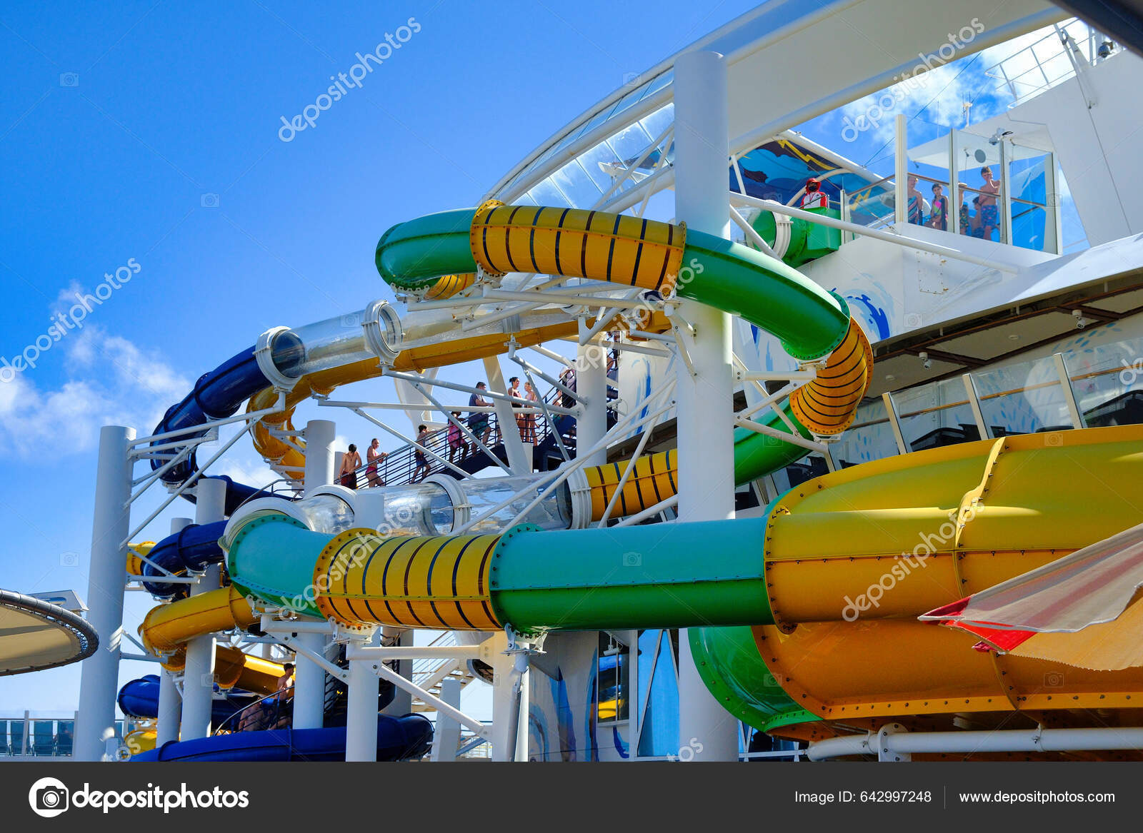 Miami Florida January 2023 Royal Caribbean Operate Ships Owns Celebrity ...