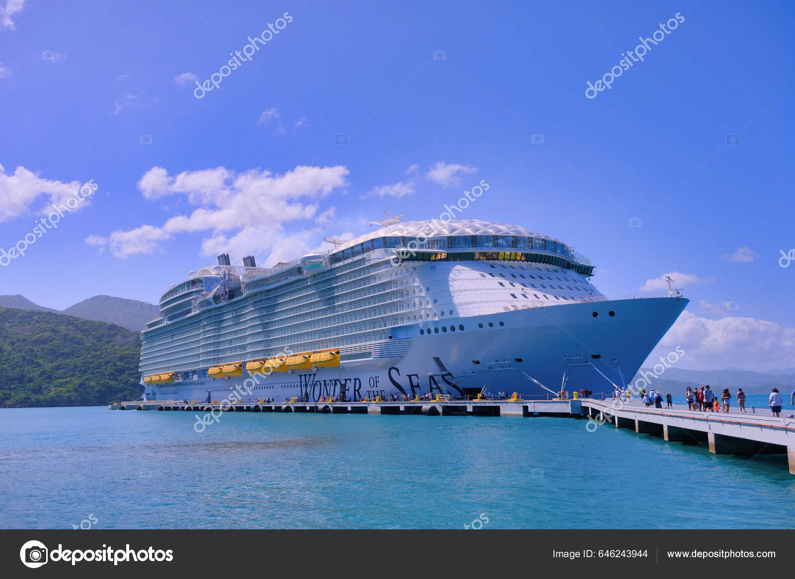 Labadee Haiti January 2023 Labadee Port Located Northern Coast Haiti ...