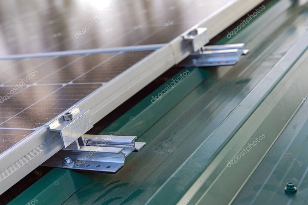 Soportes de montaje del soporte de paneles solares en el techo ...