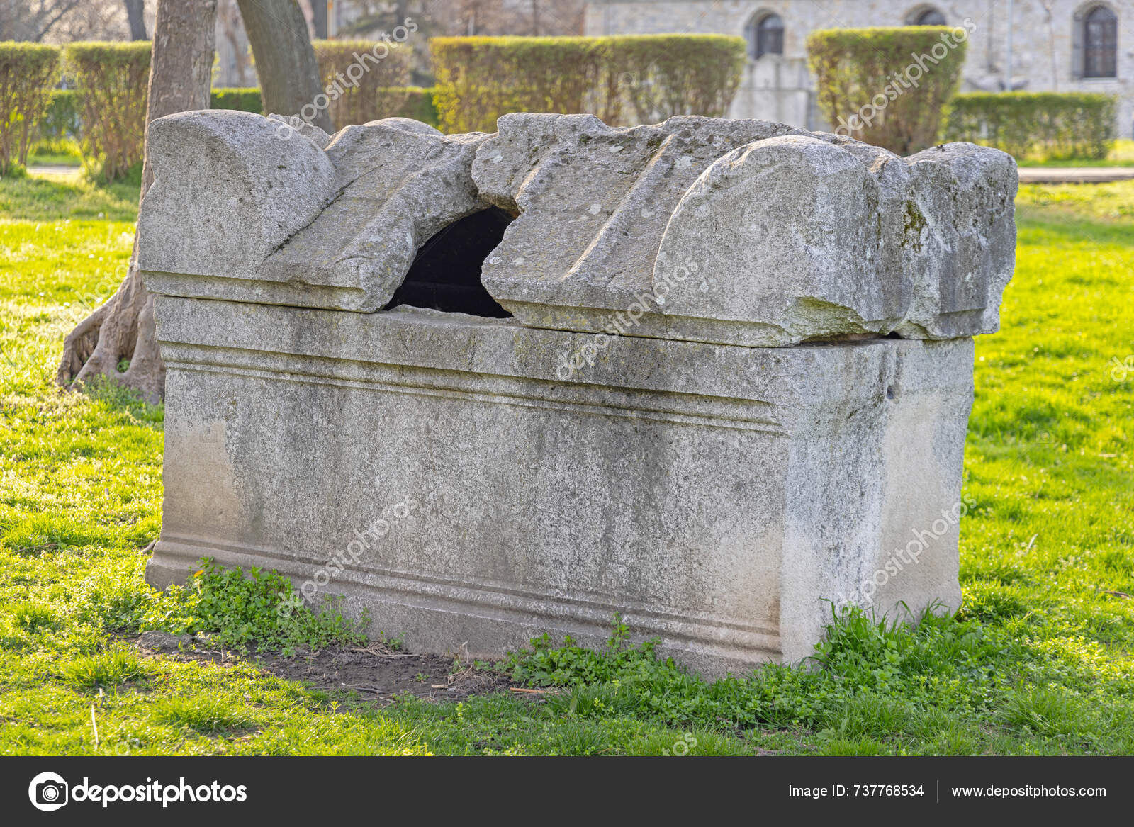 Vidin Bulgaria March 2024 Medieval Stones Front Archaeological Museum ...