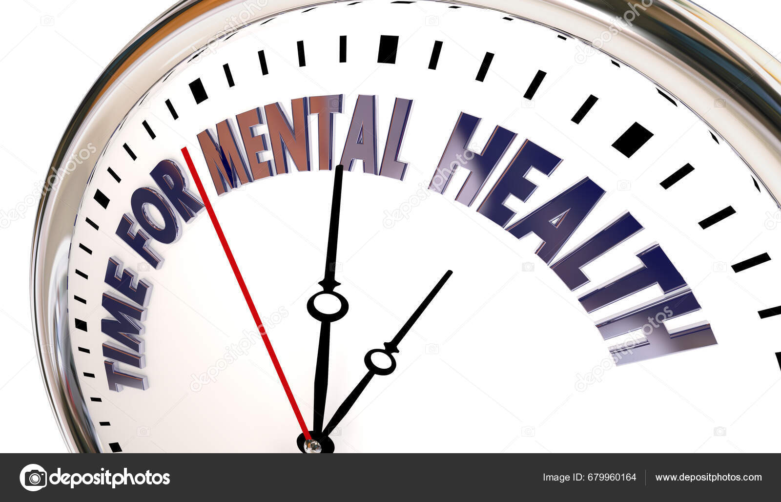 Time Mental Health Care Therapy Health Wellness Clock Wellbeing ...