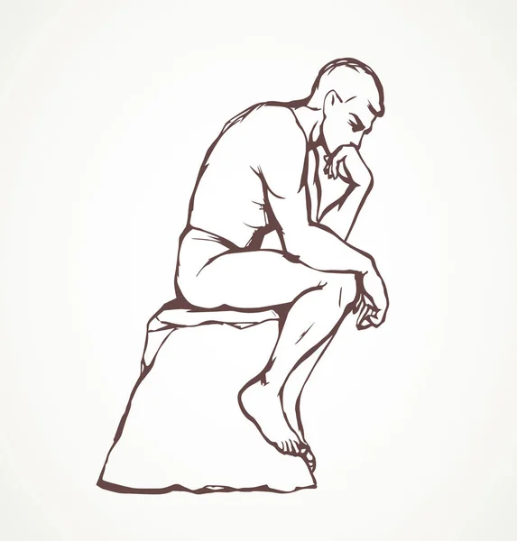 The Thinker Outline
