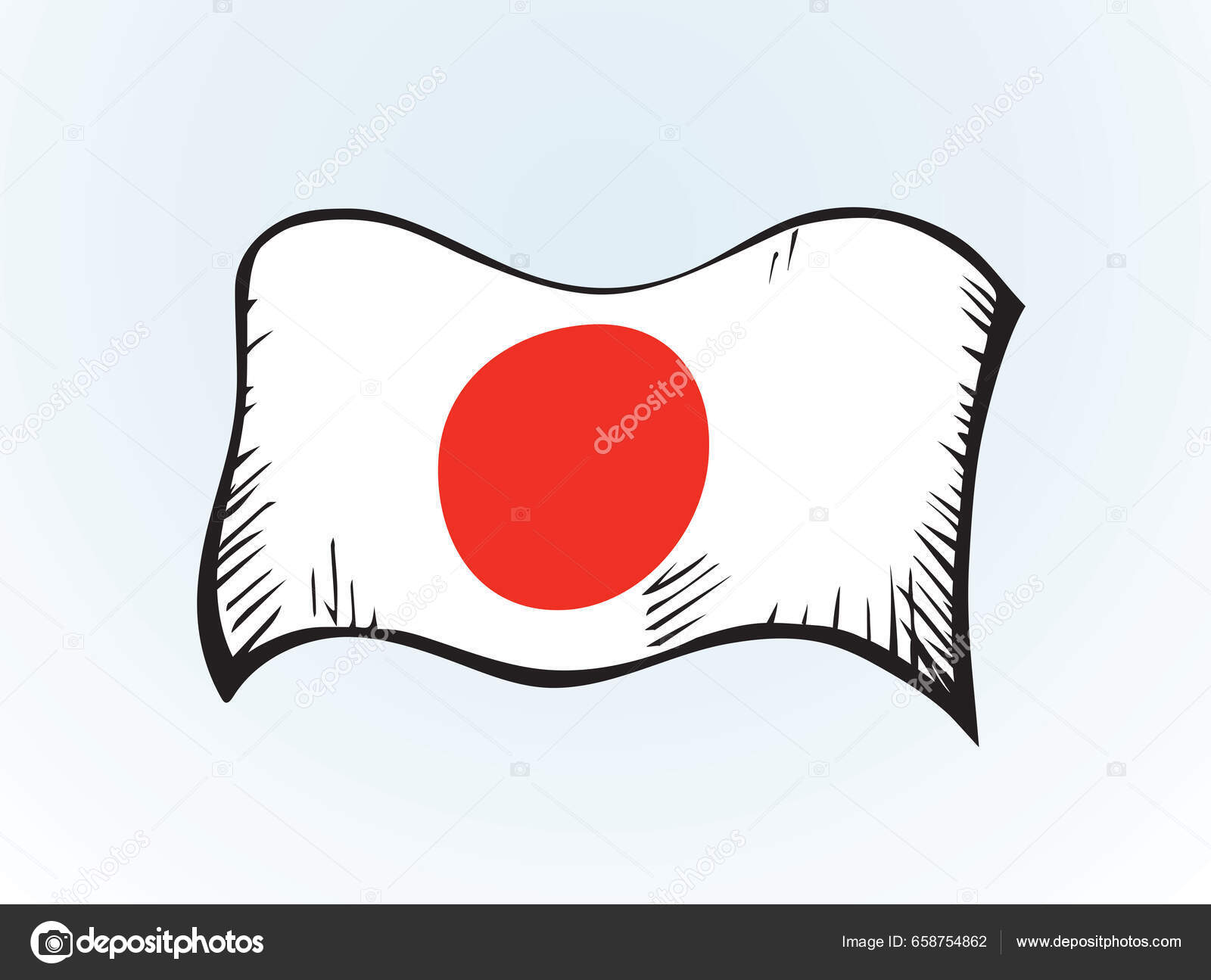 Bendera Jepang Ikon Gambar Vektor Vektor Stok oleh ©Marinka 658754862