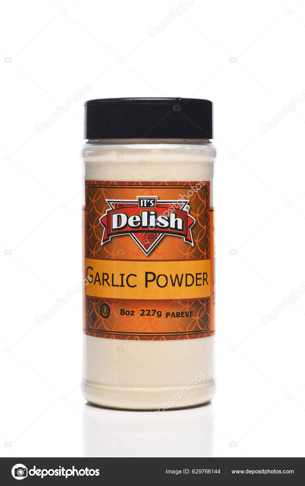 Irvine California Dec 2022 Bottle Its Delish Garlic Powder — Stock ...