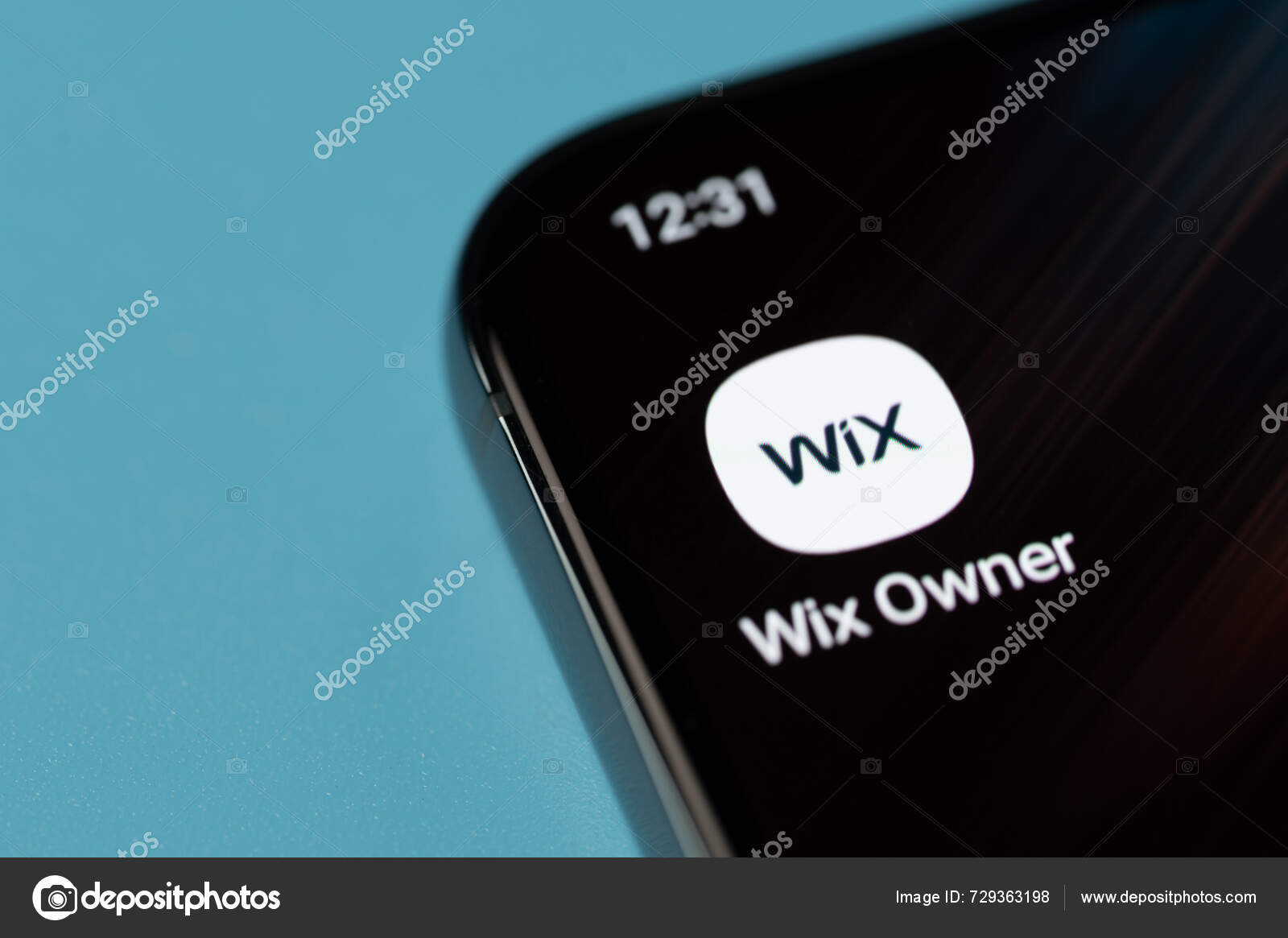 New York Usa July 2023 Wix Owner Mobile App Building — Stock Editorial ...