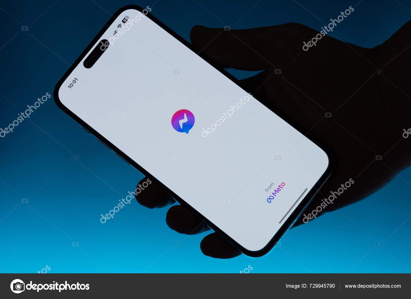 Nueva York Estados Unidos Mayo 2024 Aplicación Mensajería Abierta Fondo — Foto editorial de ...