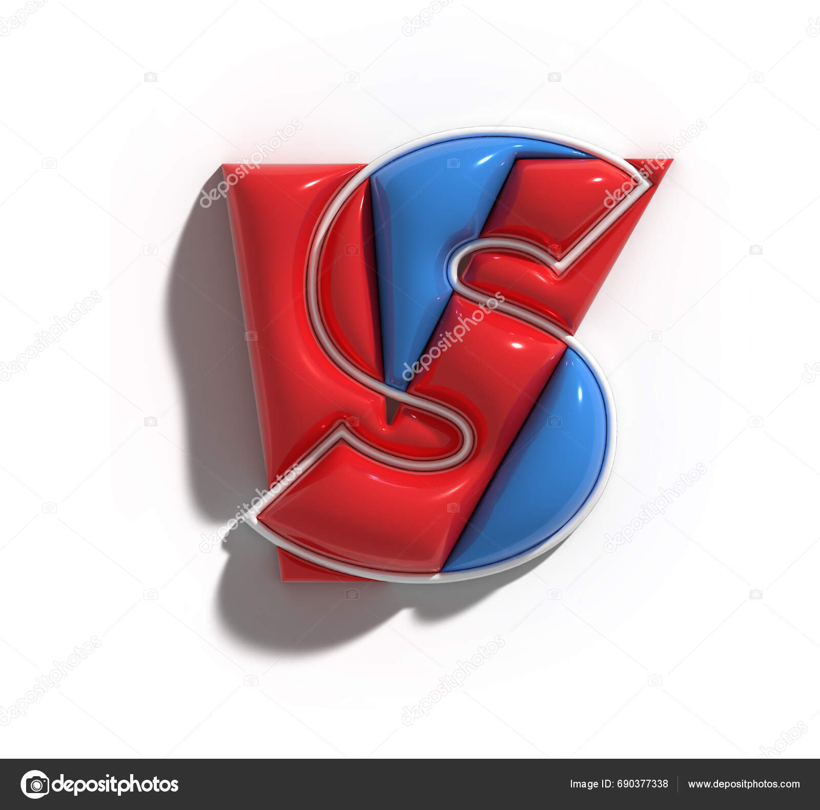 Sign Render Company Letter Logo — Stock Photo © redshinestudio #690377338