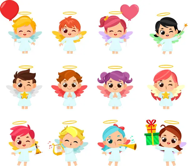 Angelitos Vector Images | Depositphotos