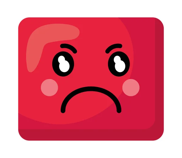 12,577,704 Cara triste roja Vector Images | Depositphotos