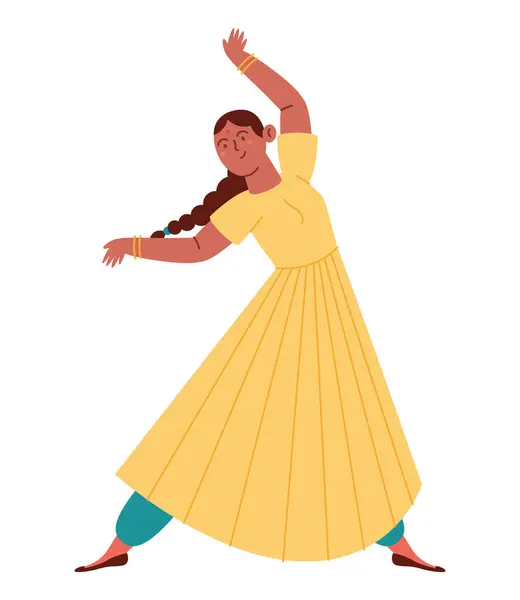 Kathak dance Vector Images | Depositphotos