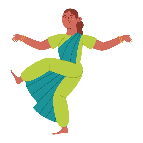 Kathak dance Vector Images | Depositphotos