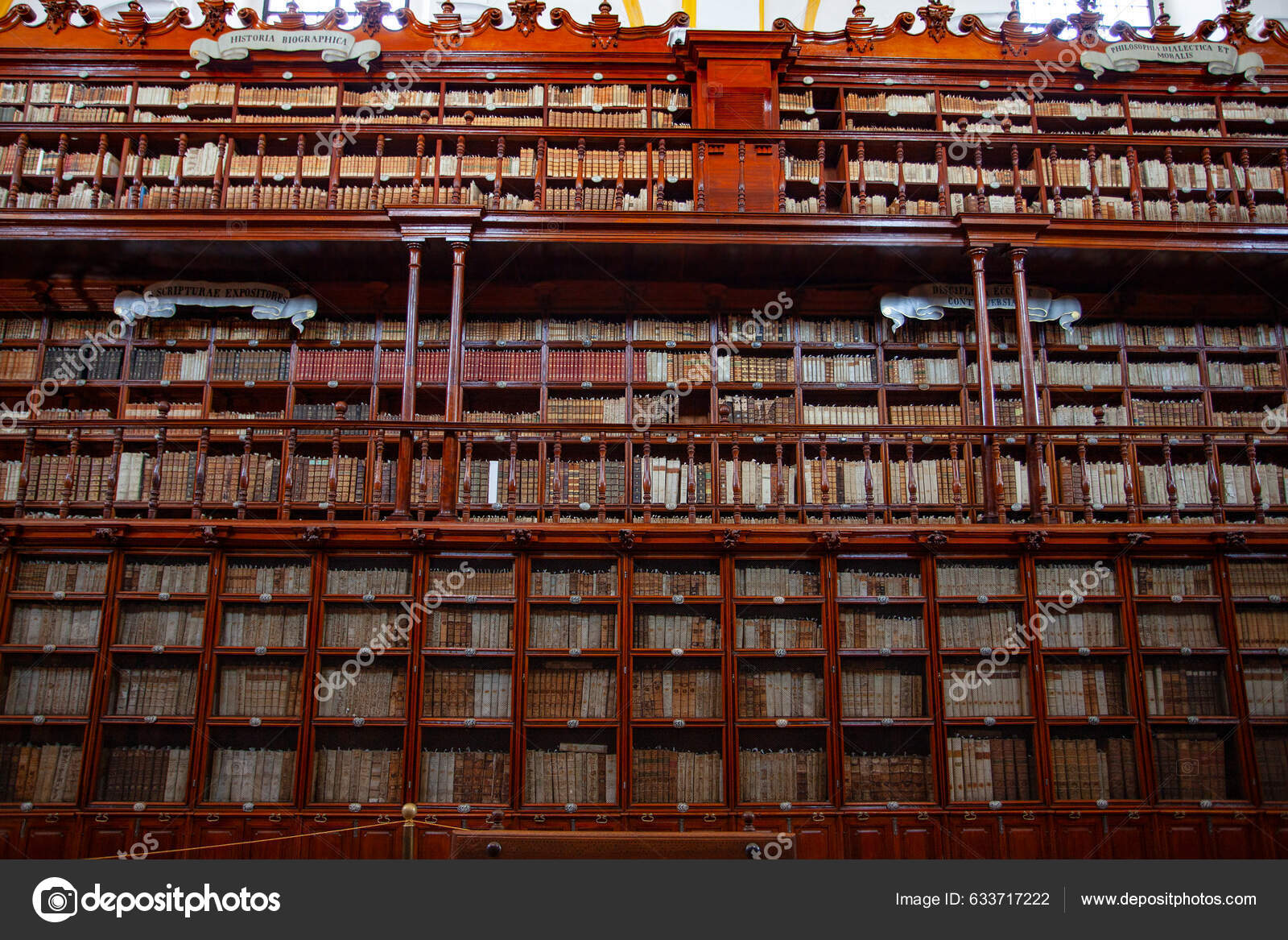 Puebla Mexico March 2022 Palafoxiana Library Founded 1646 First Public ...