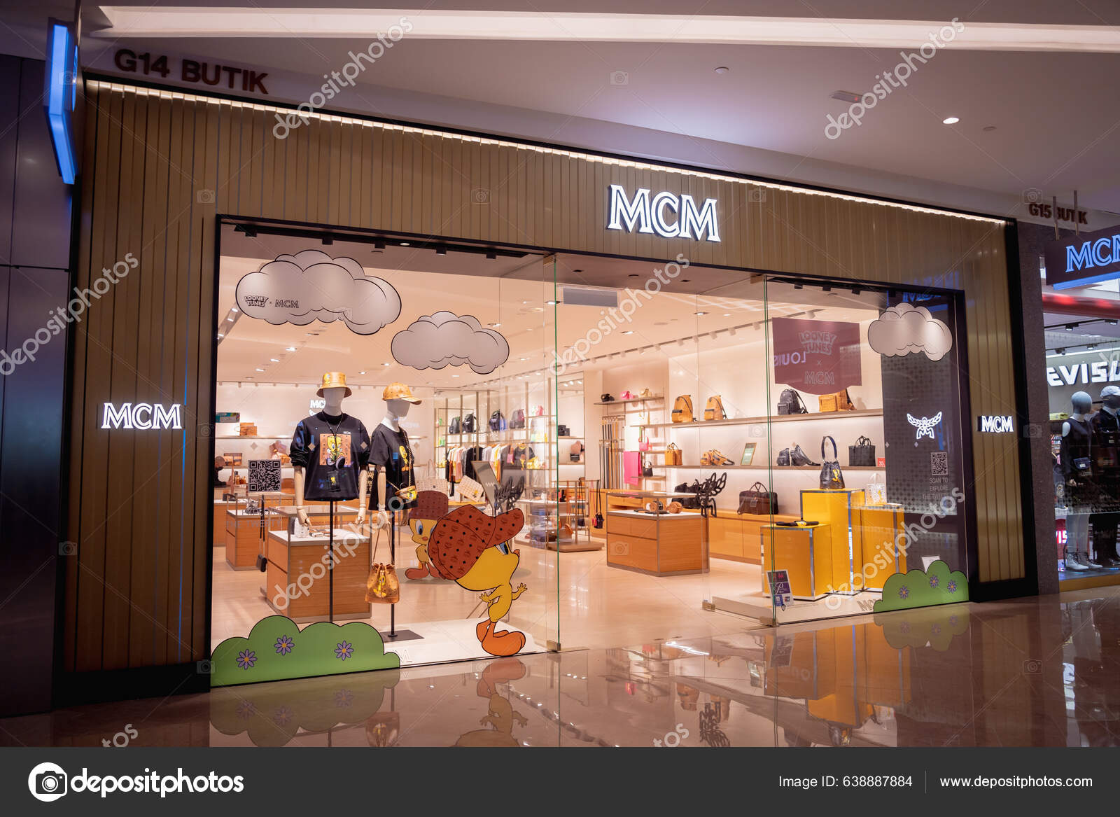 Kuala Lumpur Malaysia December 2022 Mcm Brand Retail Shop Logo – Stock ...