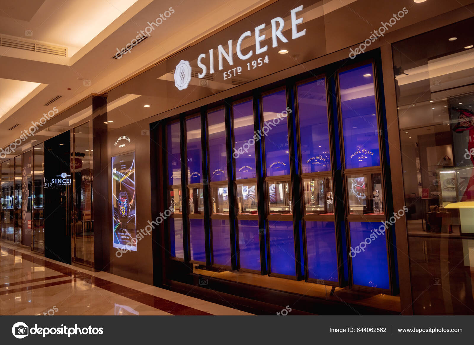 Kuala Lumpur Malaysia December 2022 Sincere Brand Retail Shop Logo ...