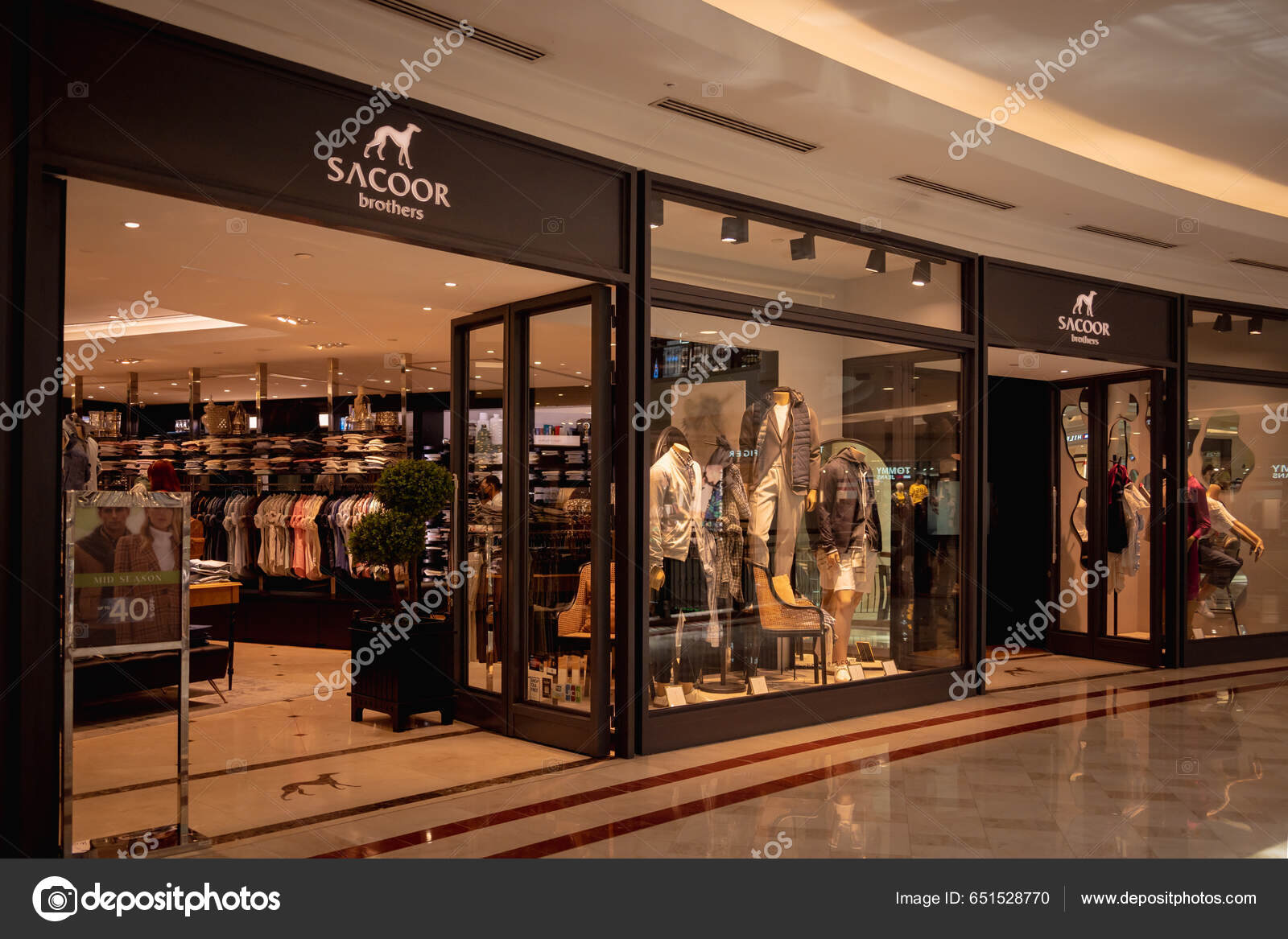 Kuala Lumpur Malaysia December 2022 Sacoor Brand Retail Shop Logo ...