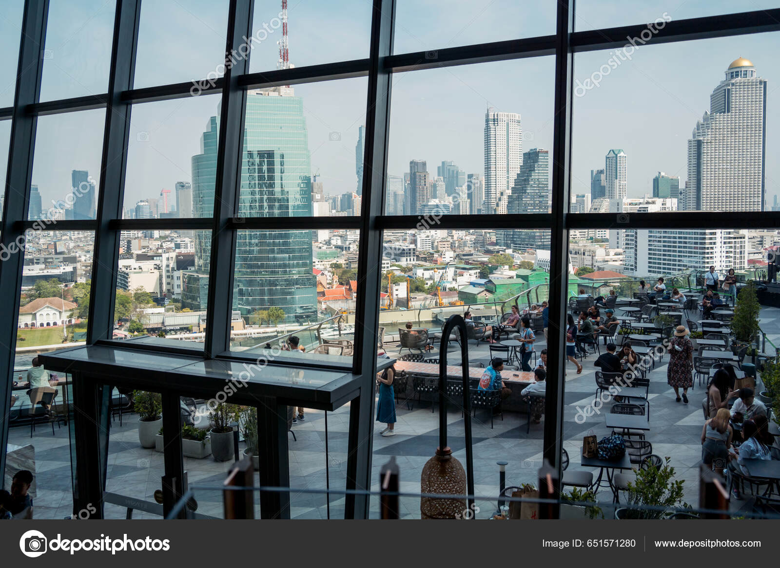 Bangkok Thailand August 2023 Interior View Iconsiam River Side — Stock ...