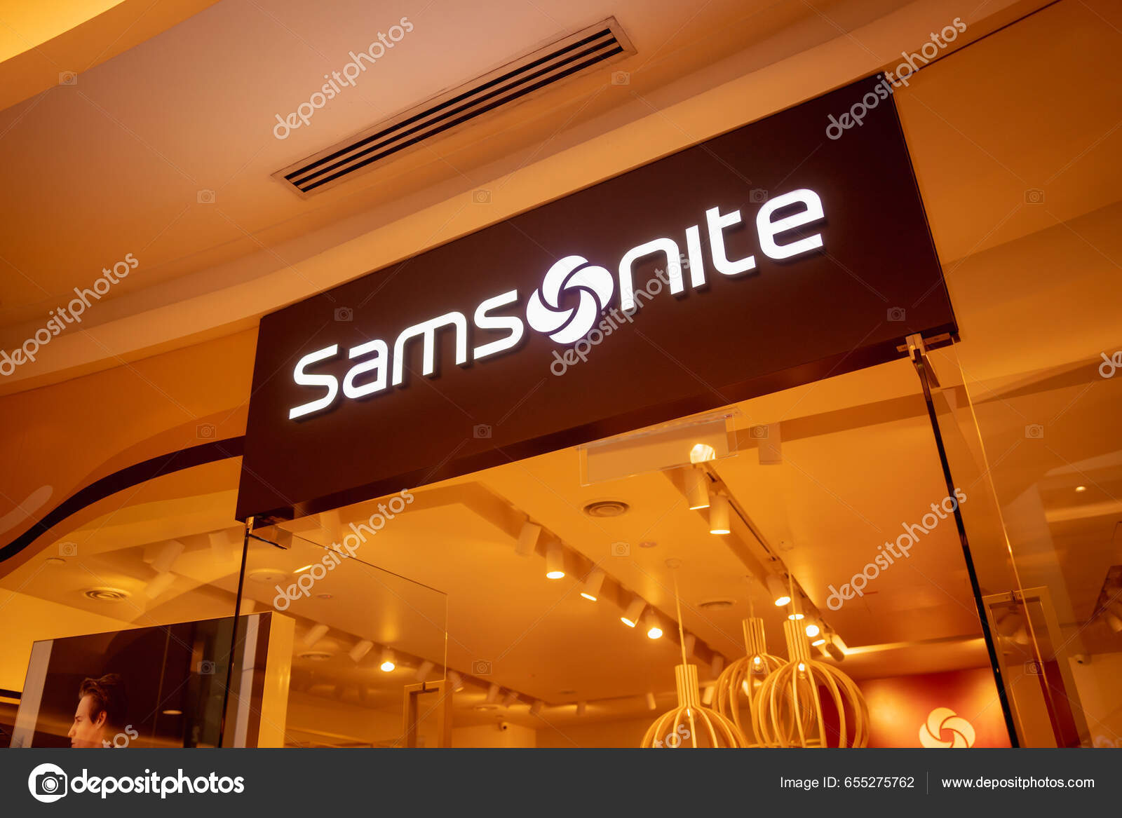 Kuala Lumpur Malaysia December 2022 Samsonite Brand Retail Shop Logo ...