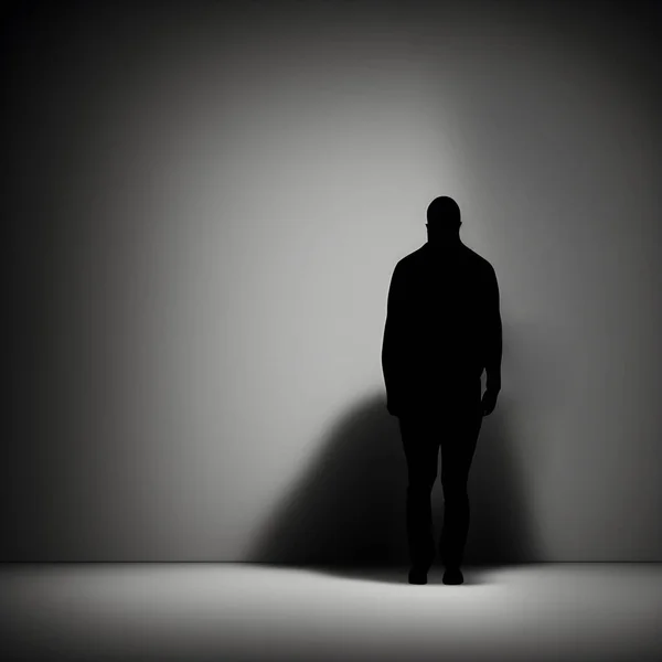 Man back silhouette Stock Photos, Royalty Free Man back silhouette ...