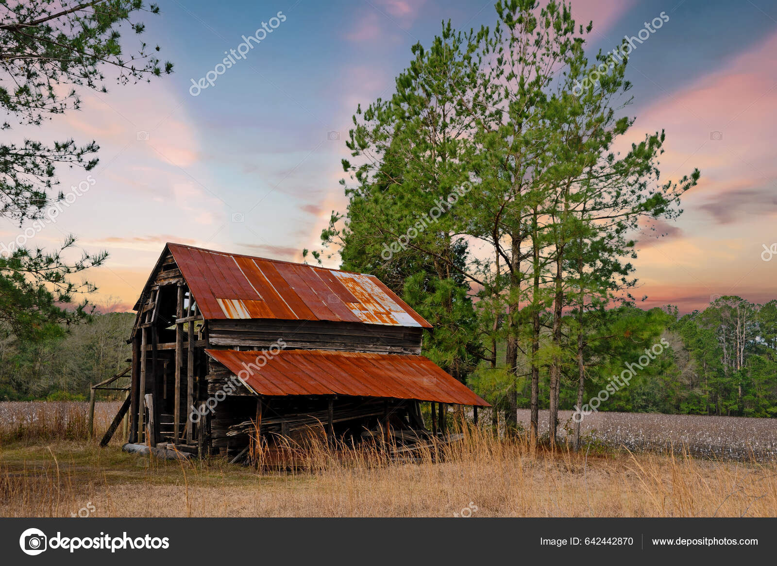 Old Run Down Barn